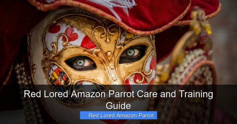 Red Lored Amazon Parrot Care and Training Guide - californiaflocks.org