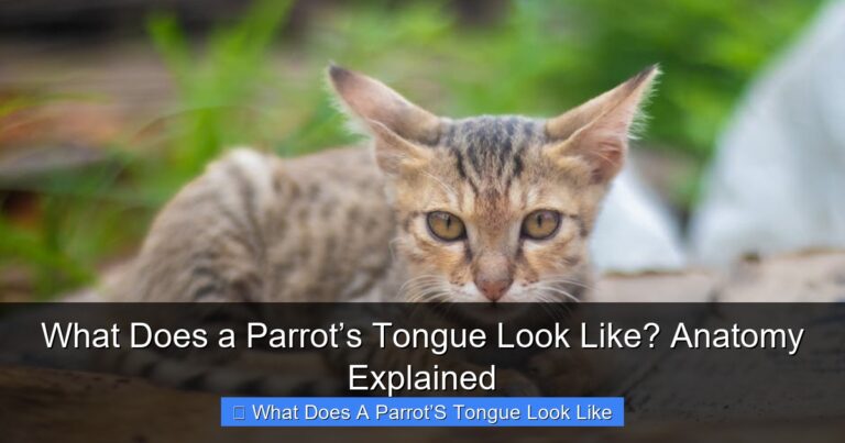 What Does a Parrot’s Tongue Look Like? Anatomy Explained ...